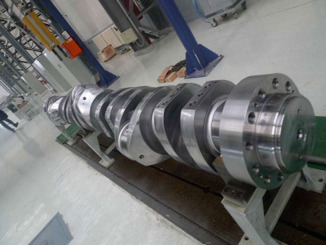 MAN B&W L16/24 Diesel Engine Crankshaft supplier, manufacturer - Decho ...